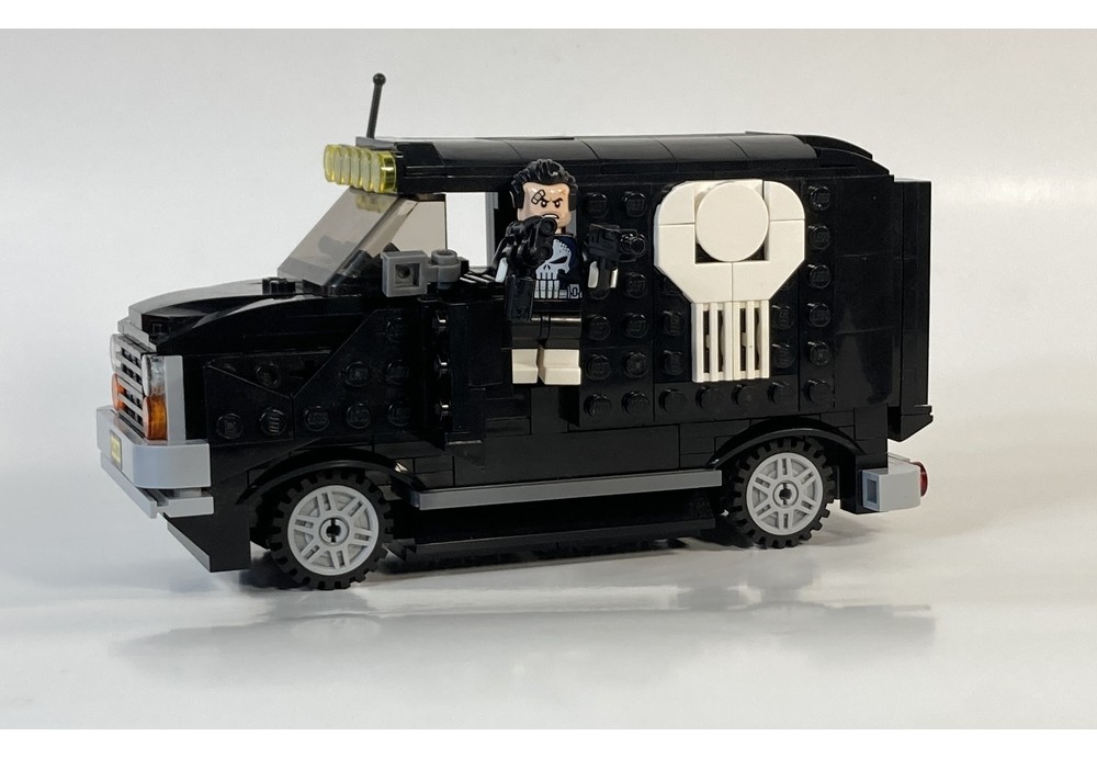 Lego Moc Punisher Van By Bam Mocs Rebrickable Build With Lego