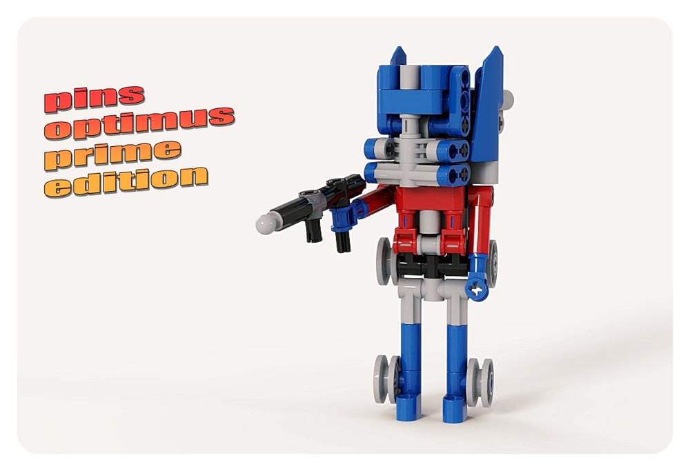 LEGO MOC Pins optimus prime edition by pins_n_liftarms | Rebrickable ...