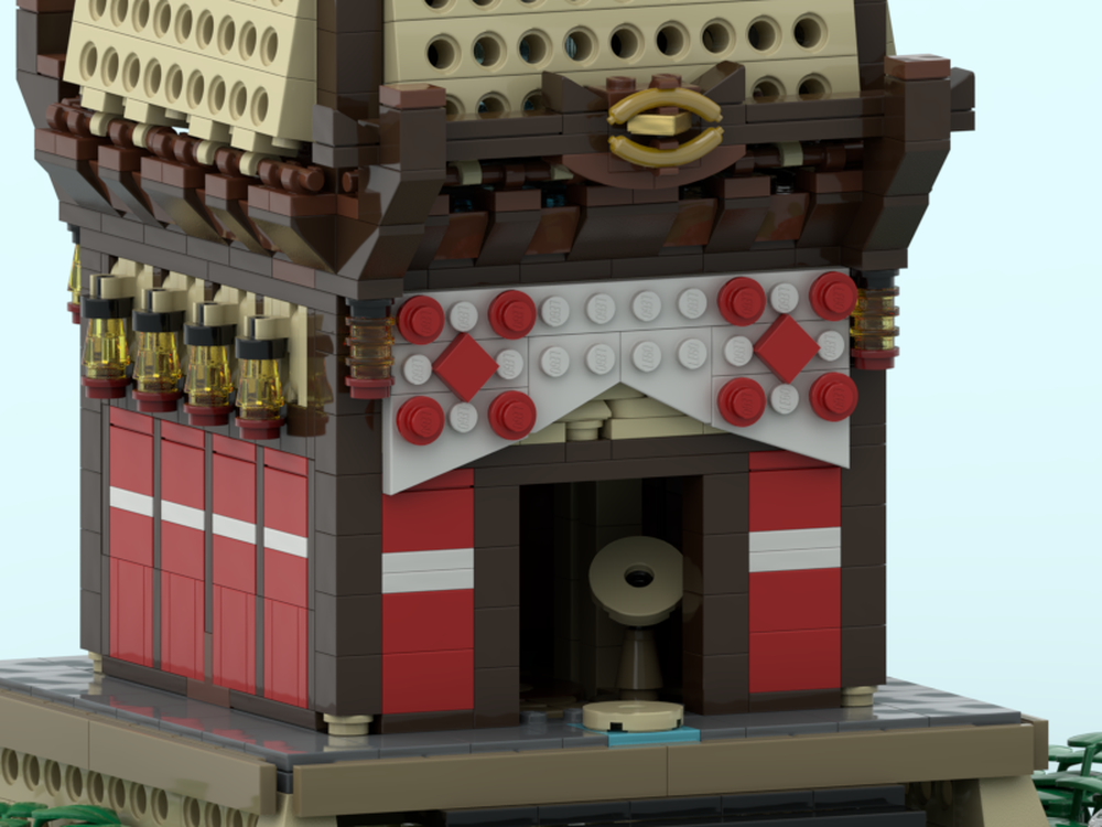 Lego Moc Zelda Tears Of The Kingdom Skyview Tower By Pontusgehrmann