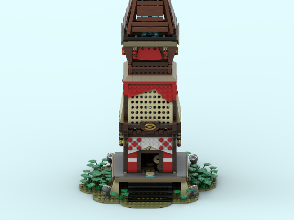 Lego Moc Zelda Tears Of The Kingdom Skyview Tower By Pontusgehrmann