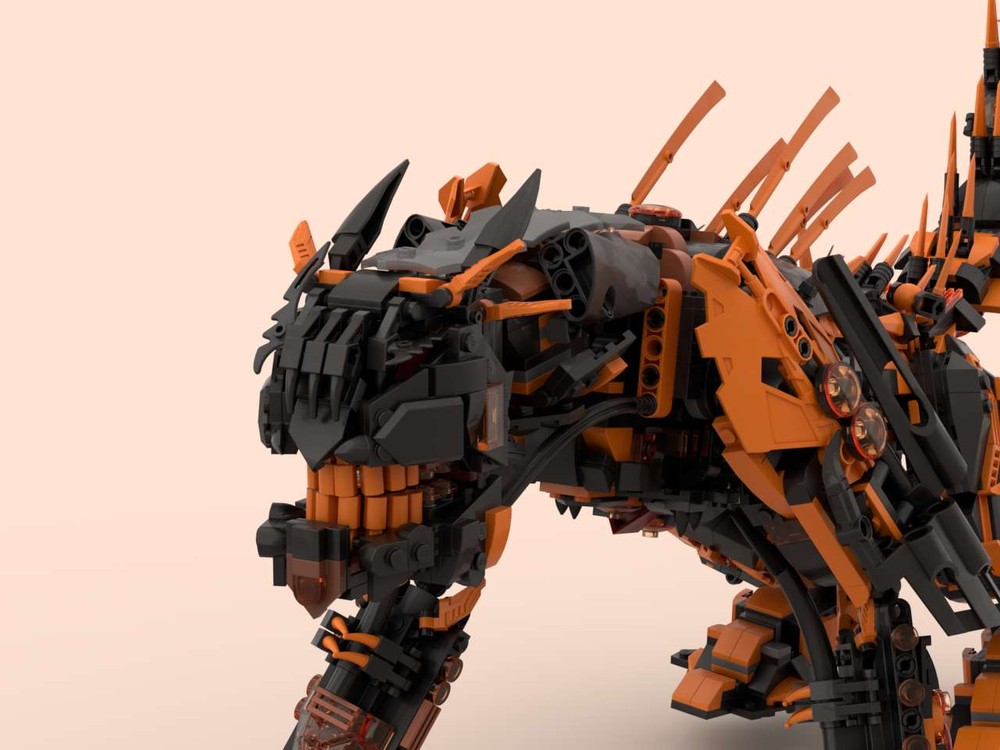 LEGO MOC Black Panther by Skymo | Rebrickable - Build with LEGO