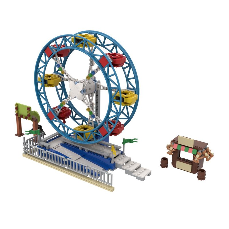 LEGO MOC-150373 Ferris Wheel Playset by DrizzleLEGO | Rebrickable ...