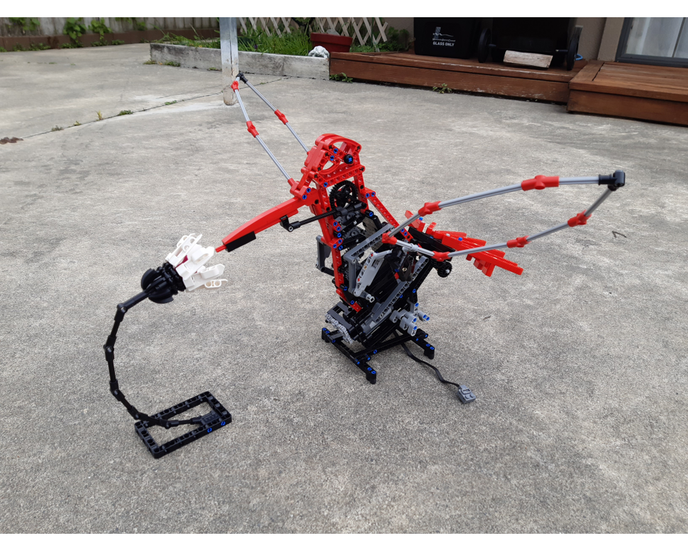 LEGO MOC Mechanical Hummingbird by 3DKiwi | Rebrickable - Build with LEGO