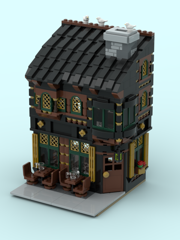 LEGO MOC The Crown Pub by ThatPinballWizard | Rebrickable - Build with LEGO