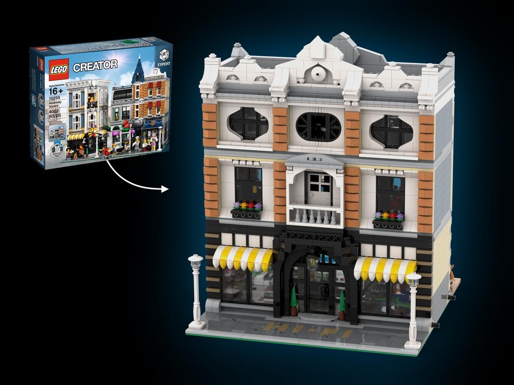 LEGO MOC Hi-Fi Store & Cafe - 10255 Assembly Square Alternative Build ...