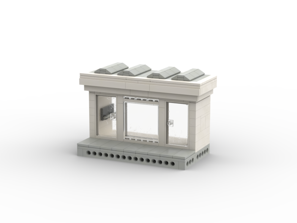 LEGO MOC Hospital Entrance by NCBriks | Rebrickable - Build with LEGO