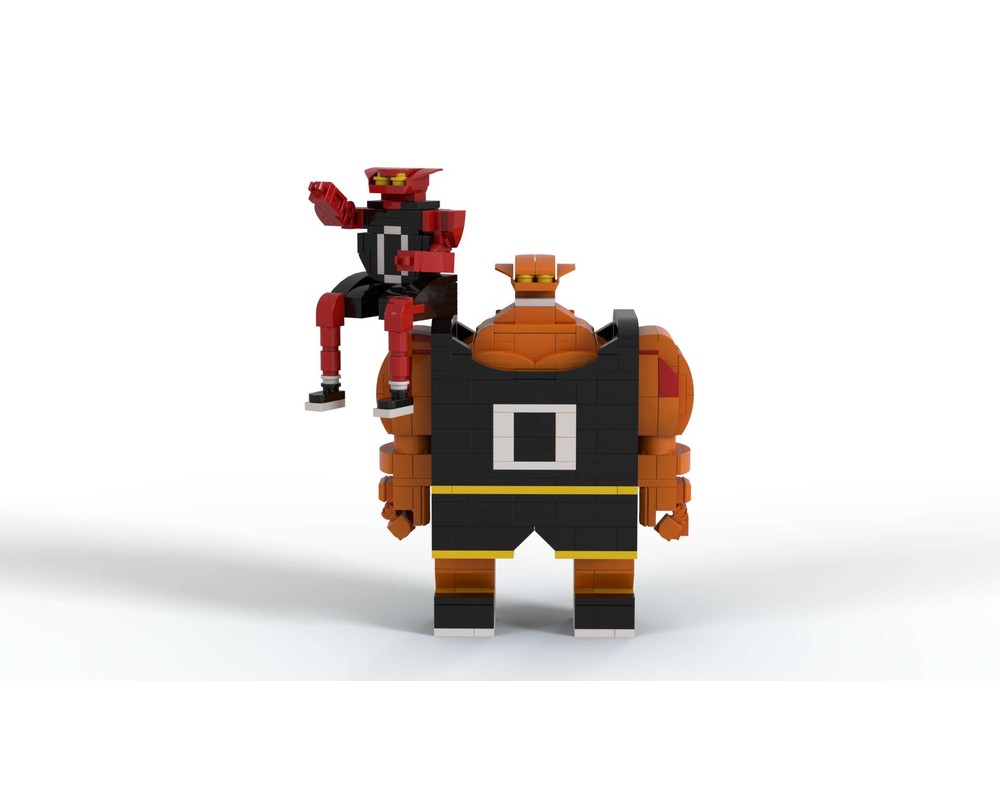 Lego Moc Pound And Nawt Monstar Space Jam 1996 By Delightmoc