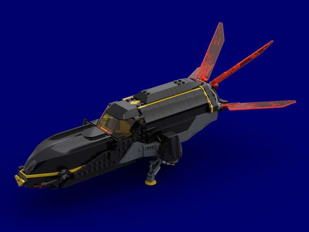 LEGO MOC Blacktron Invader Mk II by Terra_Ender | Rebrickable - Build ...