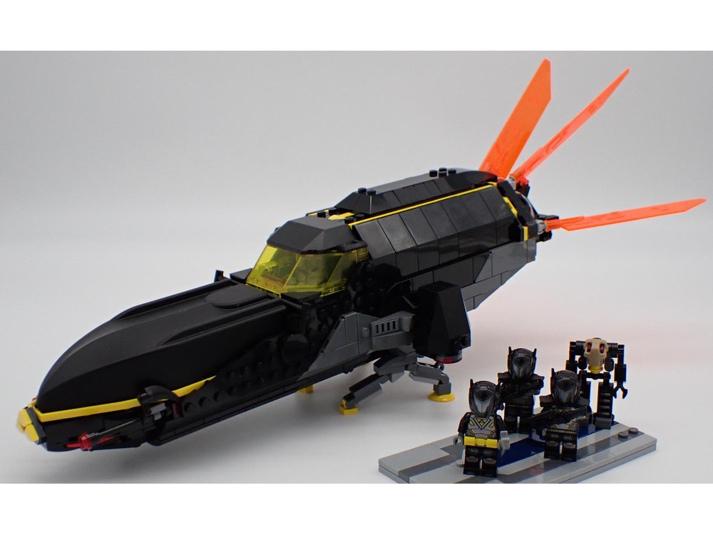 LEGO MOC Blacktron Invader Mk II by Terra_Ender | Rebrickable - Build ...