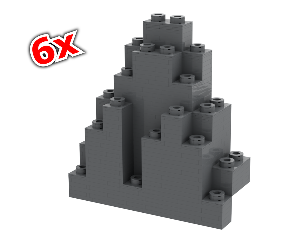 LEGO MOC Really Big Ugly Rock Piece by Stonewall Bricks | Rebrickable ...
