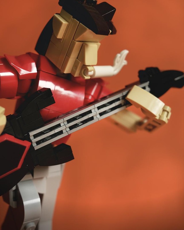 LEGO MOC LEGO Lead Guitarist by click_lever | Rebrickable - Build with LEGO