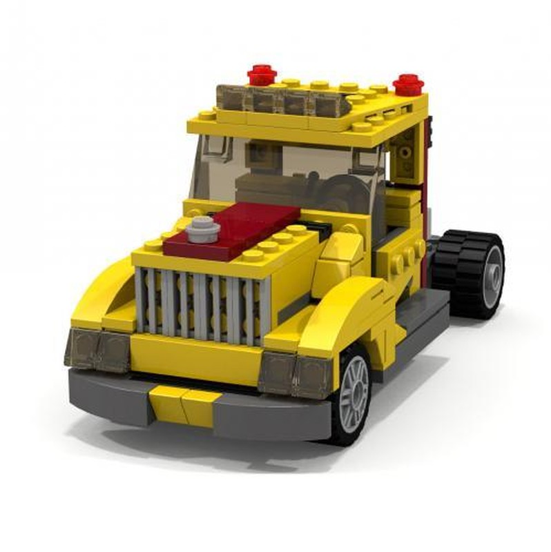 LEGO MOC 4939 Truck II by Longeye | Rebrickable - Build with LEGO
