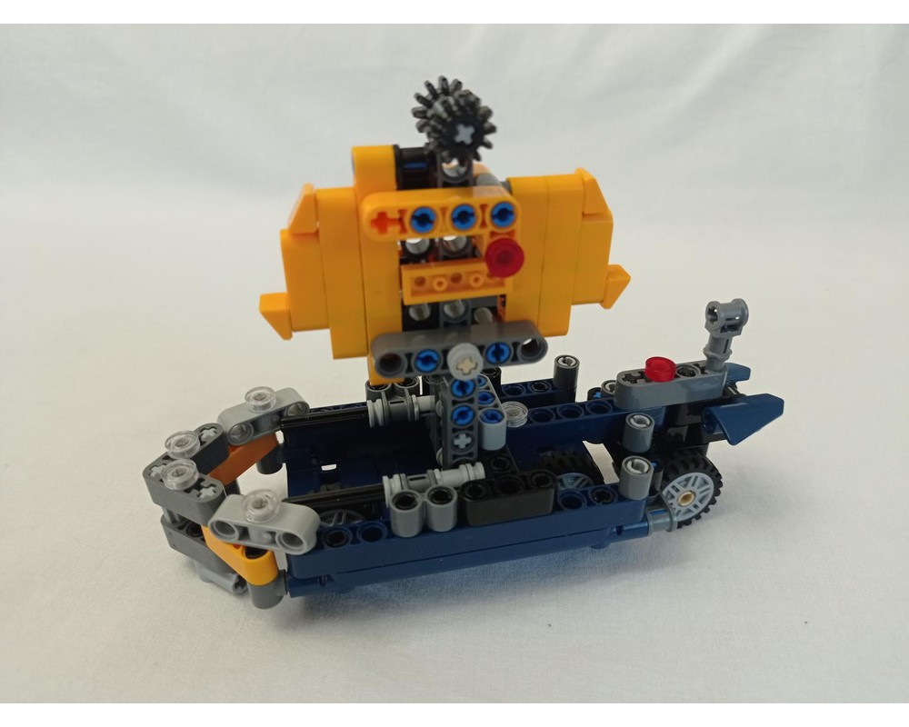 Lego Moc Sailboat 42147 Alternative By Erikgs Rebrickable Build