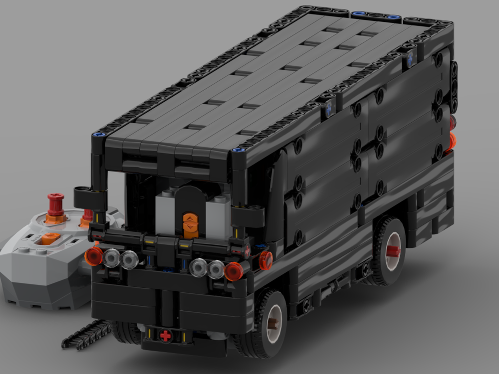 LEGO MOC Black bus by MiniStar_2005 | Rebrickable - Build with LEGO