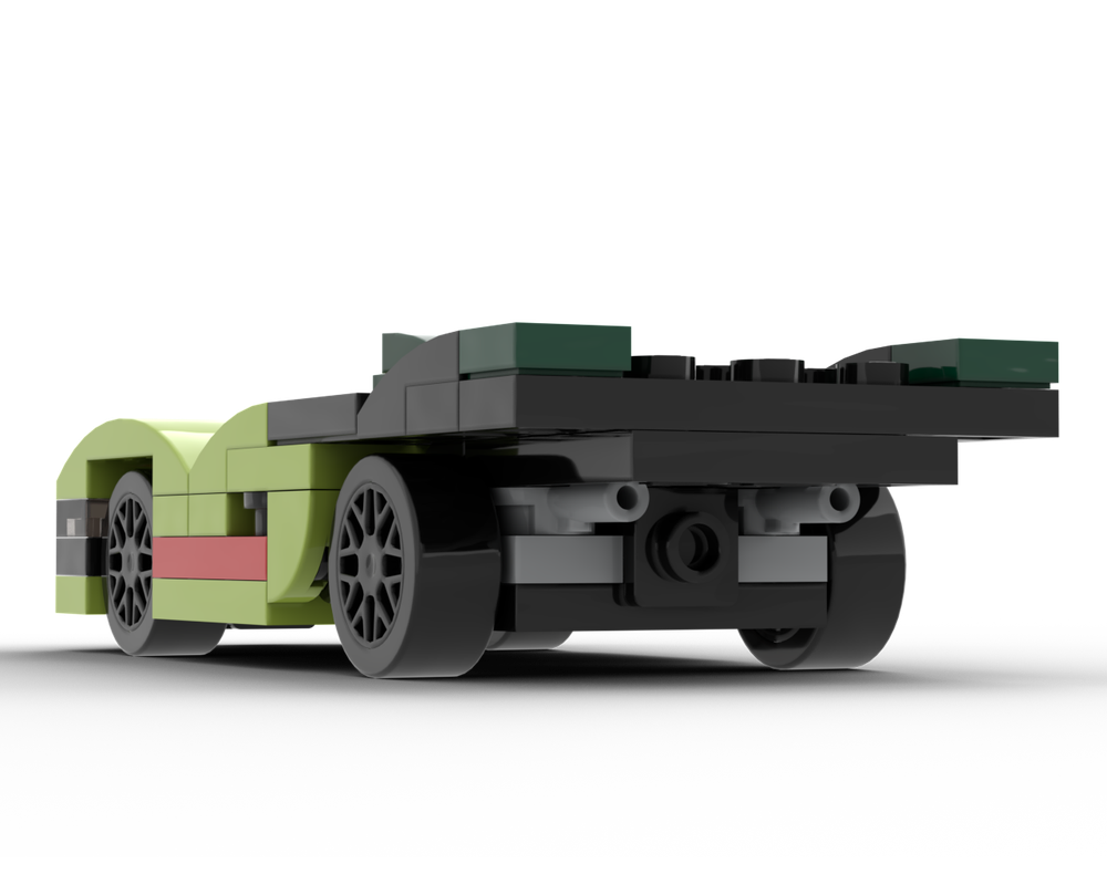Lego Moc Retro Prototype Race Car 30434 By Somedude Rebrickable