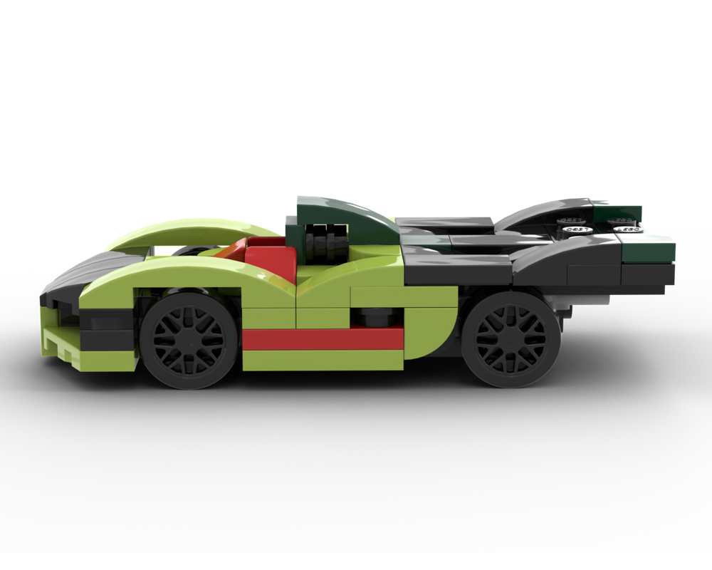 Lego Moc Retro Prototype Race Car 30434 By Somedude Rebrickable