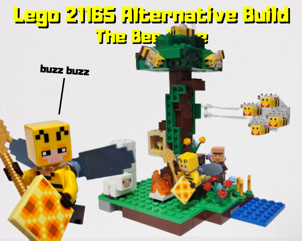 LEGO MOC The Bee Tree by Noob Builds Lego | Rebrickable - Build with LEGO