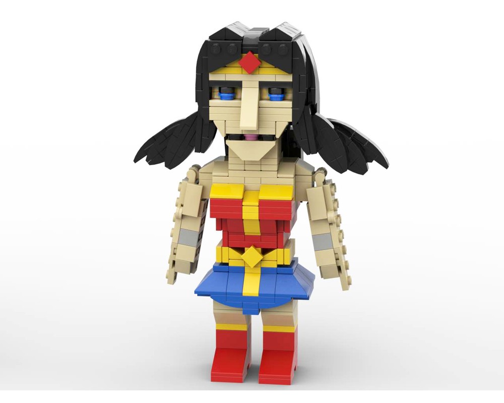 LEGO MOC Wonder-Woman Lego Figure by LittlebricksHeroes | Rebrickable ...