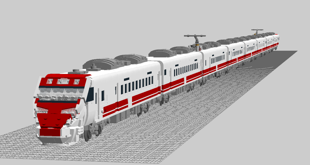 LEGO MOC LEGO Puyuma express 樂高普悠瑪號 (滿編) by kuoch934 | Rebrickable ...
