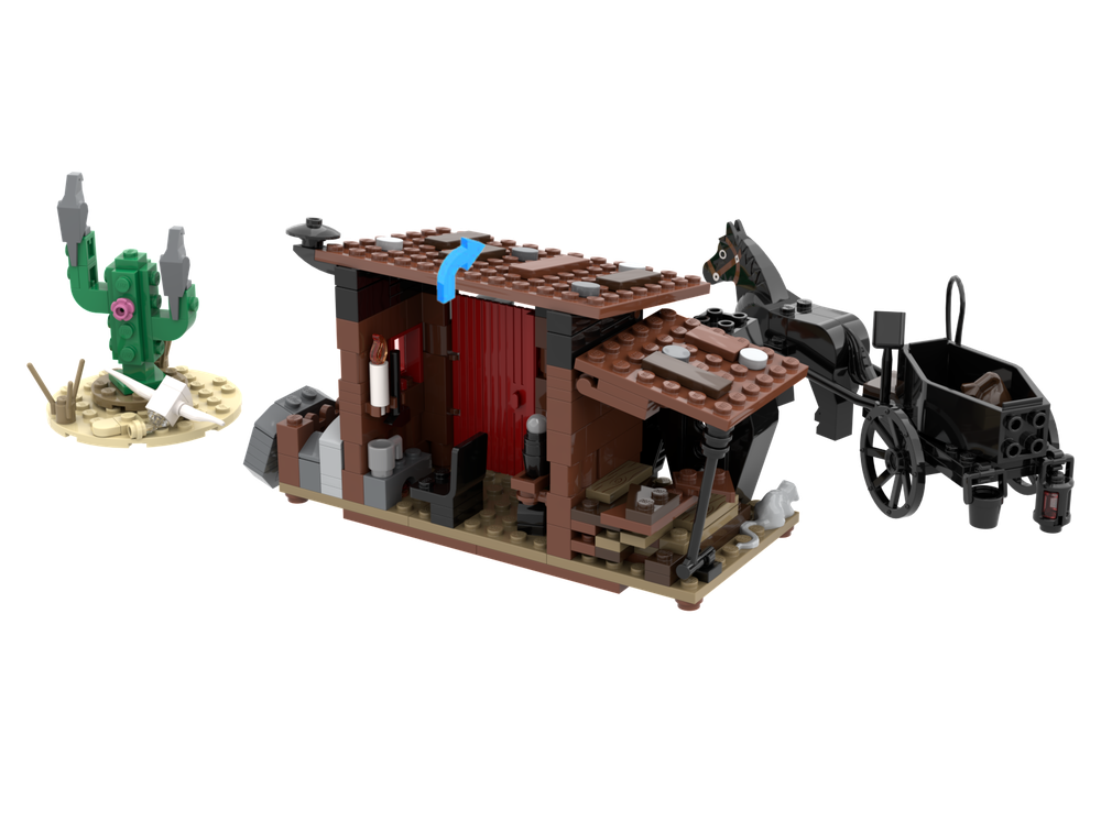 LEGO MOC Wild West Undertaker | Western | Cowboys | Lone Ranger ...