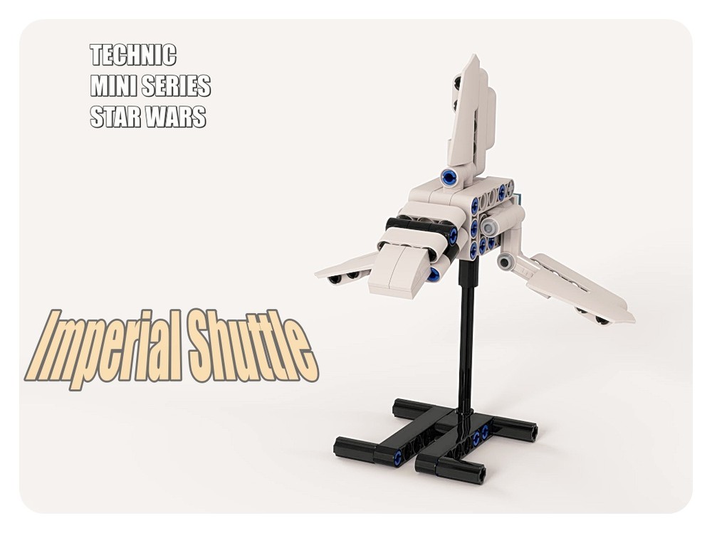 LEGO MOC-150458 TECHNIC mini Imperial Shuttle by pins_n_liftarms ...