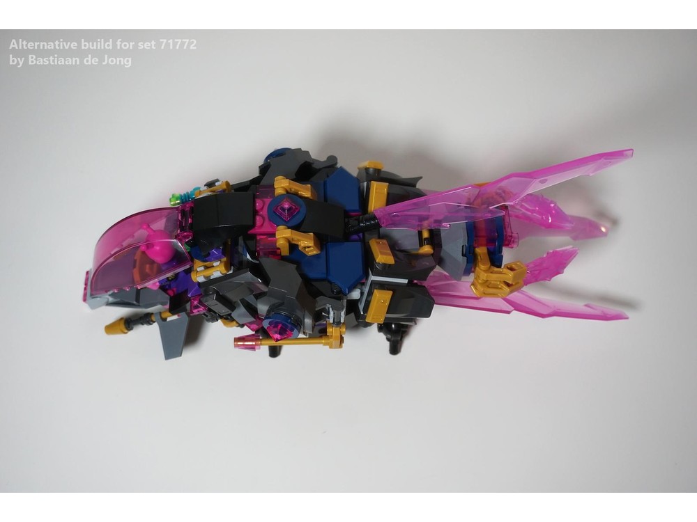 Lego Moc Alien Spaceship By Bassdj Rebrickable Build With Lego