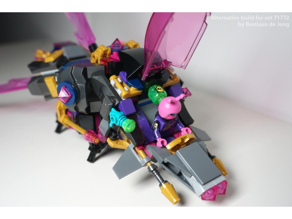 Lego Moc Alien Spaceship By Bassdj Rebrickable Build With Lego