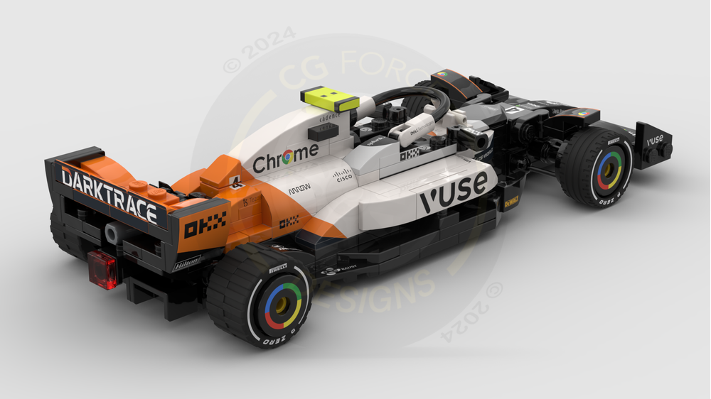 Lego Moc F1 Mclaren Mcl60 Monaco By Cgforcedesigns Rebrickable