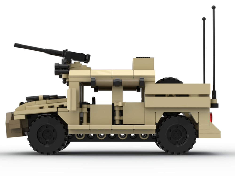 LEGO MOC HMMWV M1025 GMV-S (Special Forces) by gunsofbrickston ...