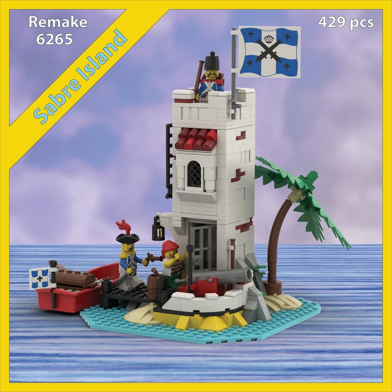 LEGO MOC-150481 6265 Sabre Island Remake by ...