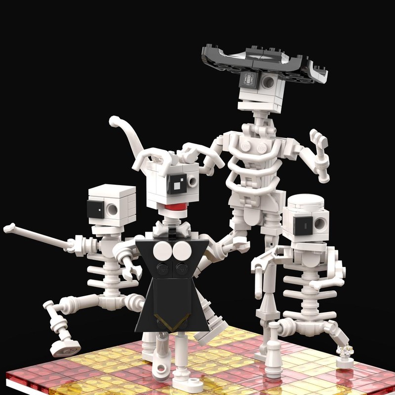 LEGO MOC The Bones familly by Dbricks238 | Rebrickable - Build with LEGO