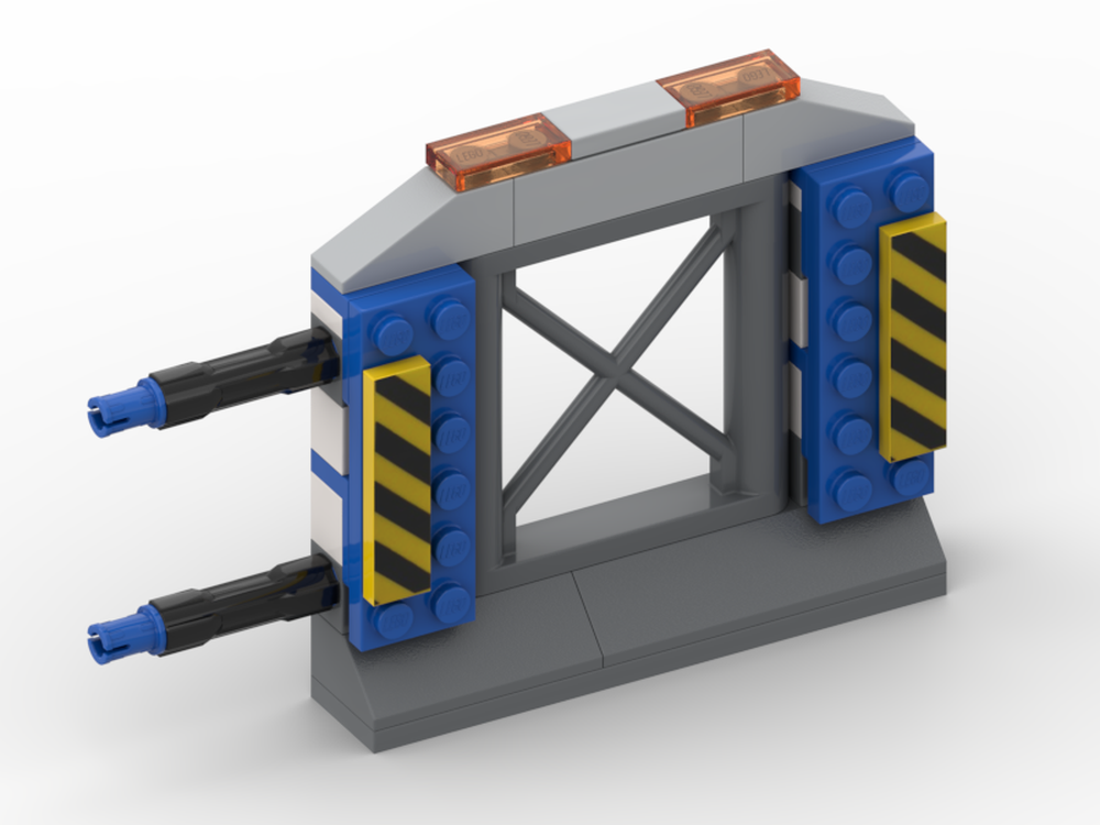 LEGO MOC Modular Jurassic World Fence Design by A_Dilophosaurus ...