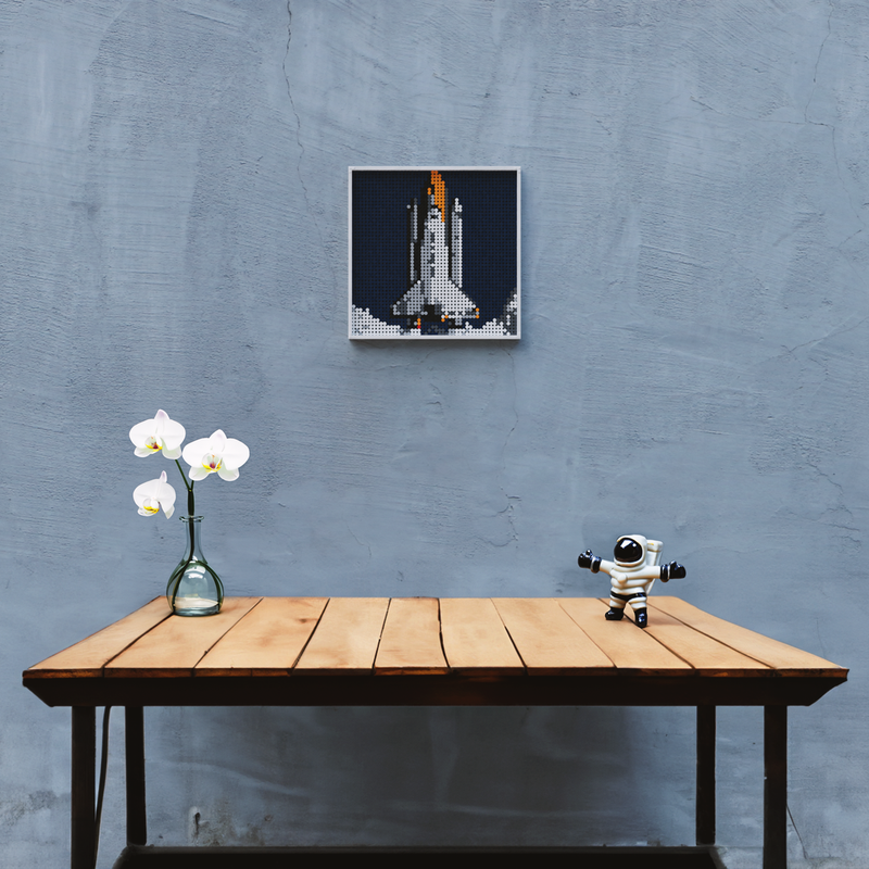 LEGO MOC Space Shuttle Launch by MegaToby | Rebrickable - Build with LEGO
