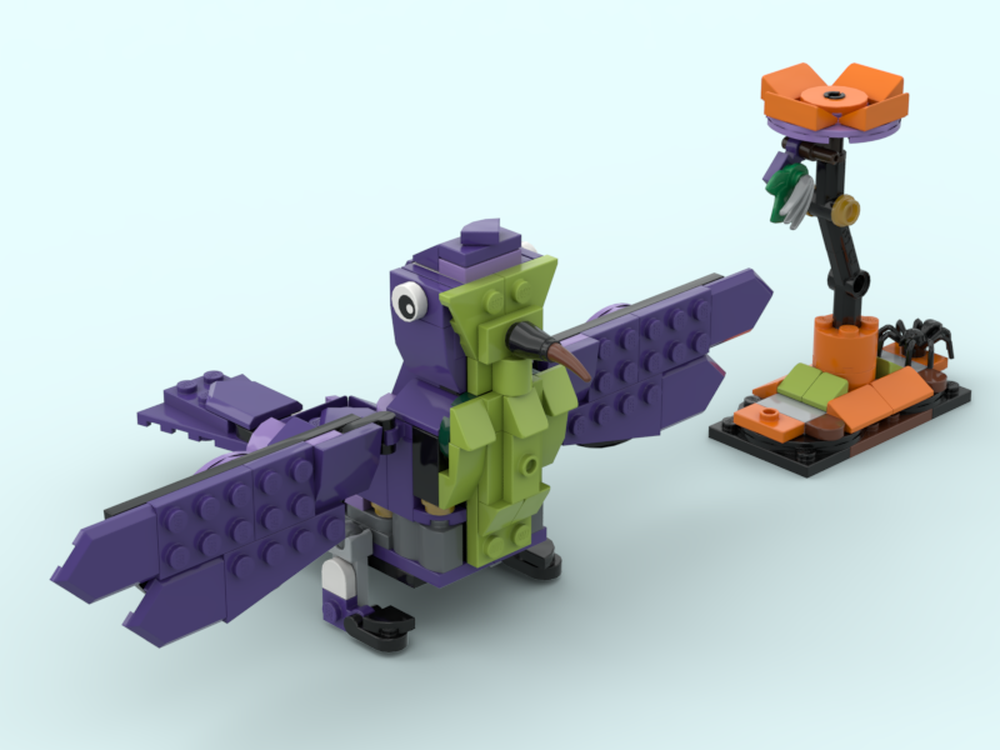 LEGO MOC 40562 Hummingbird by Pikminfan67 | Rebrickable - Build with LEGO