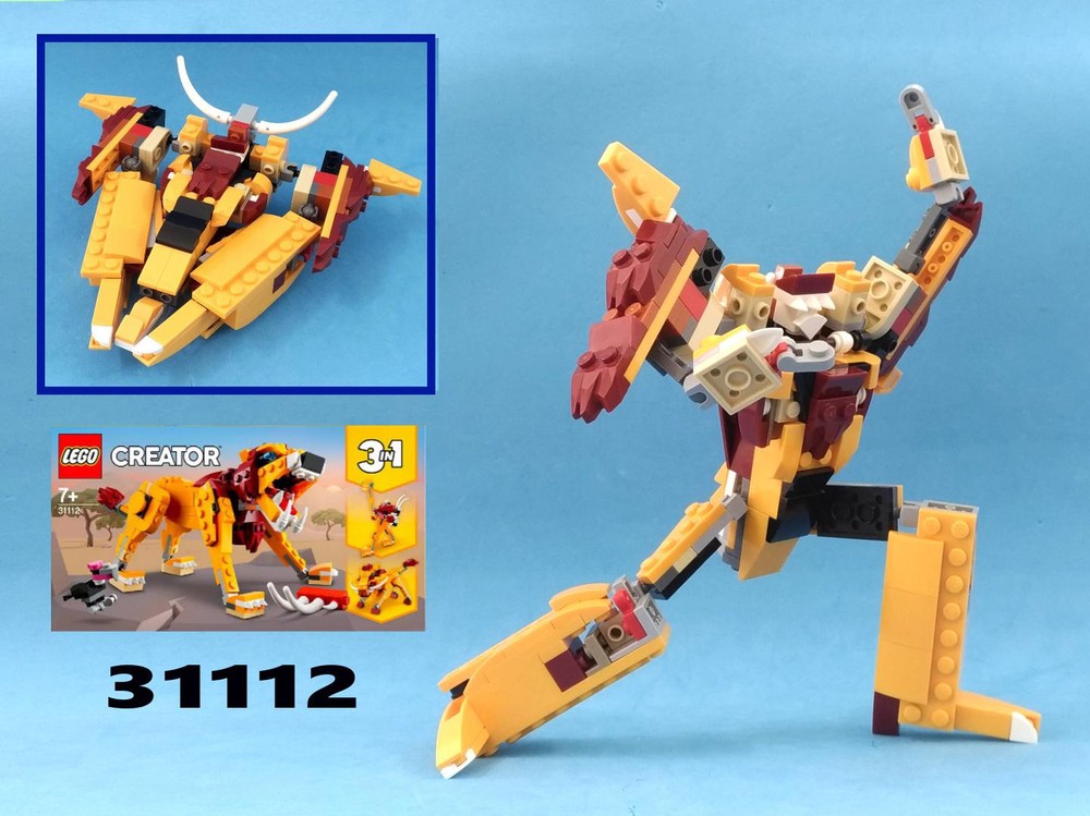 LEGO MOC Transformer Cybertron Starscream from LEGO Creator set 31112 ...