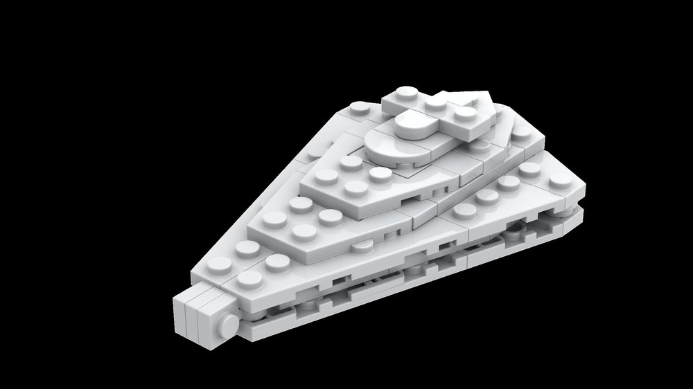 LEGO MOC Mini-mini Star Destroyer Resurgent by DiZi_77 | Rebrickable ...
