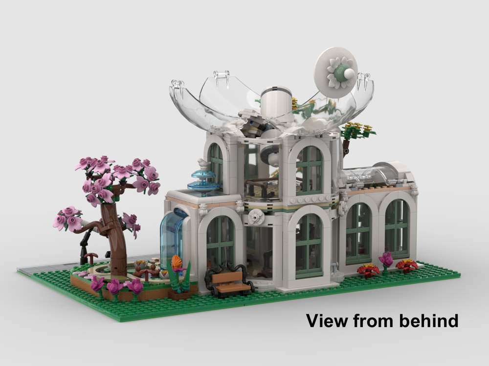 LEGO MOC Botanical Observatory by rykfield | Rebrickable - Build with LEGO