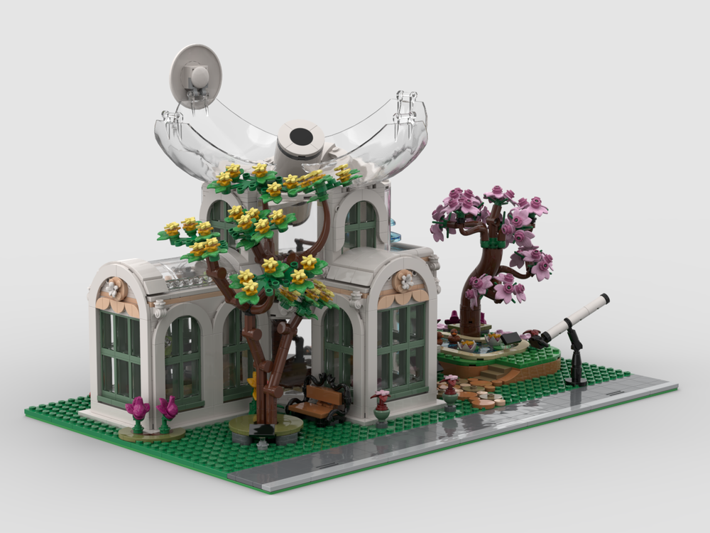 LEGO MOC Botanical Observatory by rykfield | Rebrickable - Build with LEGO