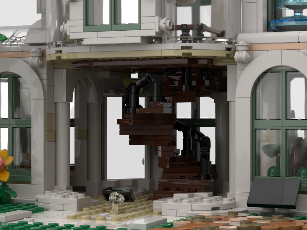 LEGO MOC Botanical Observatory by rykfield | Rebrickable - Build with LEGO