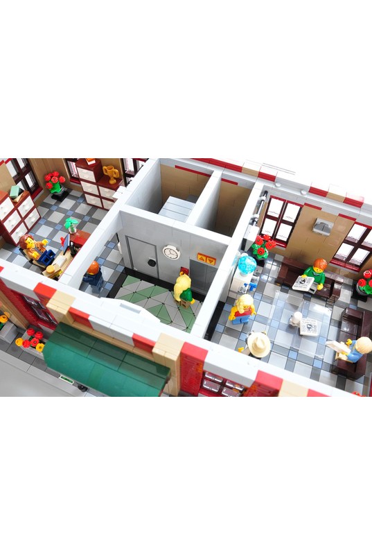 LEGO MOC Modular Skyscraper "The Daily Stud" by peedeejay | Rebrickable ...