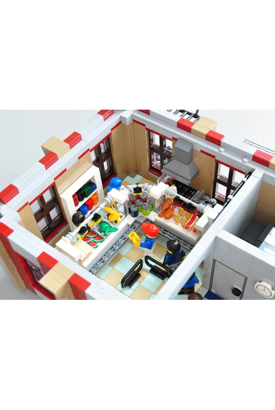 LEGO MOC Modular Skyscraper "The Daily Stud" by peedeejay | Rebrickable ...