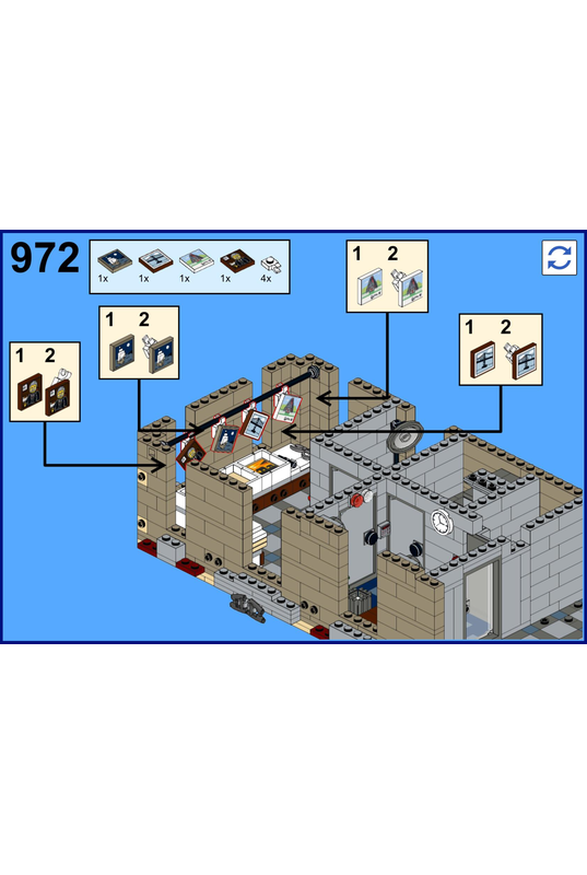 LEGO MOC Modular Skyscraper "The Daily Stud" by peedeejay | Rebrickable ...