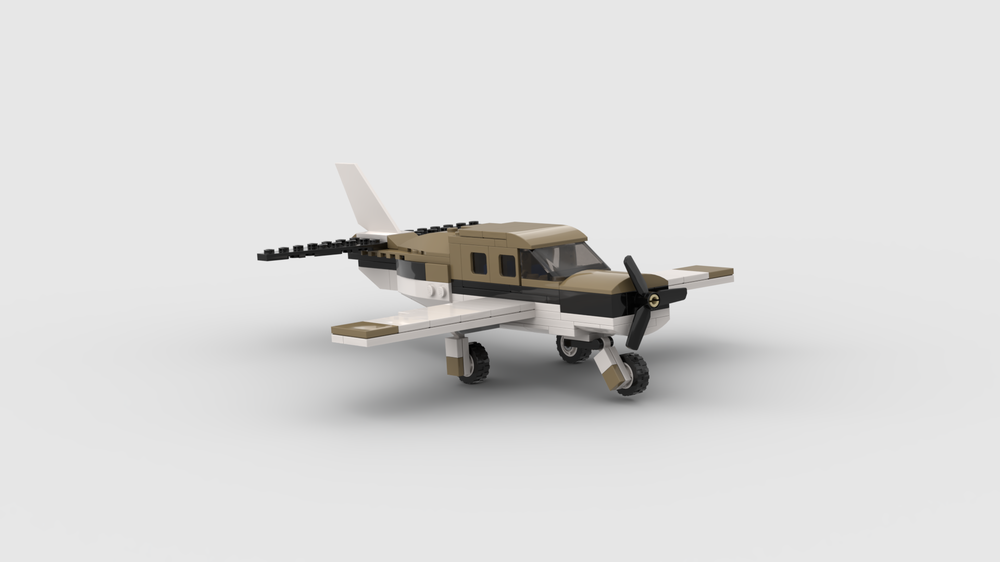 LEGO MOC Cirrus sr22 by ThatPilotBoy | Rebrickable - Build with LEGO