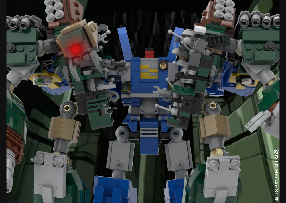 LEGO MOC Megas XLR (V3) by D10MegasXLR | Rebrickable - Build with LEGO