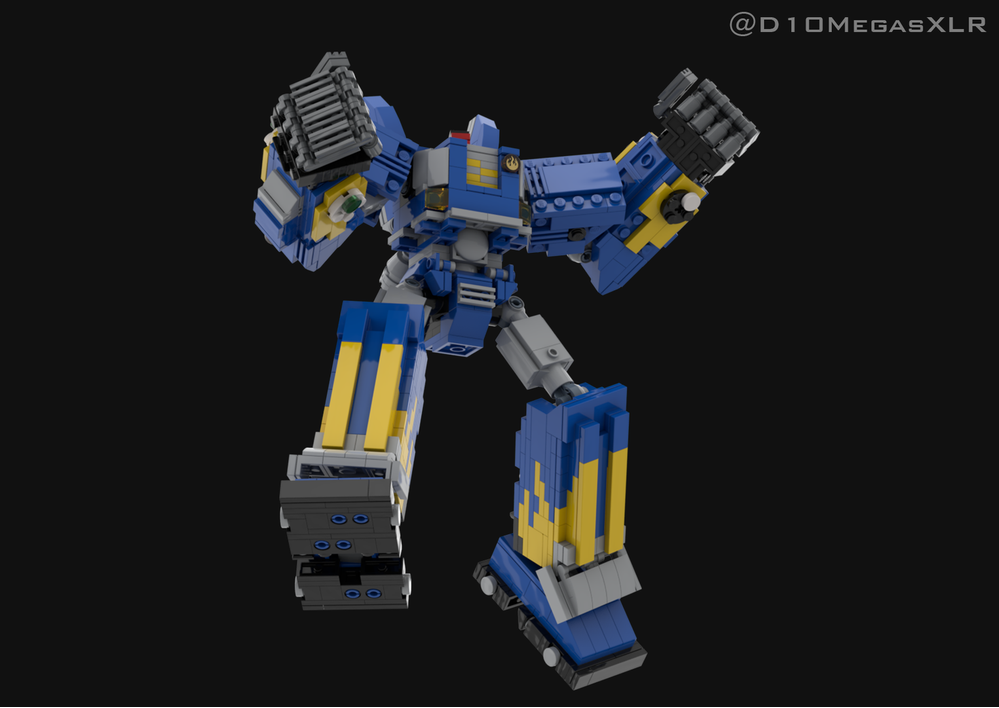 LEGO MOC Megas XLR (V3) by D10MegasXLR | Rebrickable - Build with LEGO