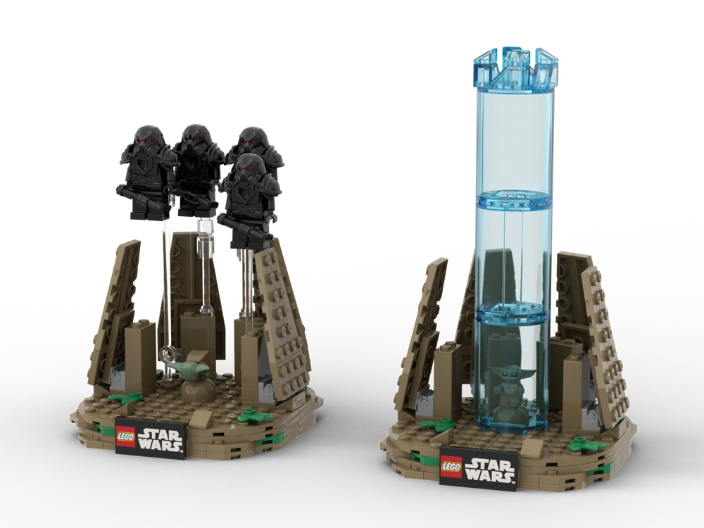 LEGO MOC Grogu gets kidnapped by Dark Troopers by FOR THE REPUBLIC ...