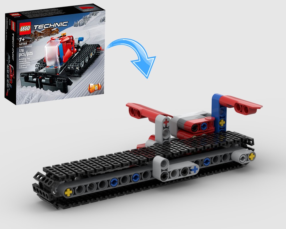 LEGO MOC Chainsaw 42148 Alternative. by AlexGam | Rebrickable - Build ...