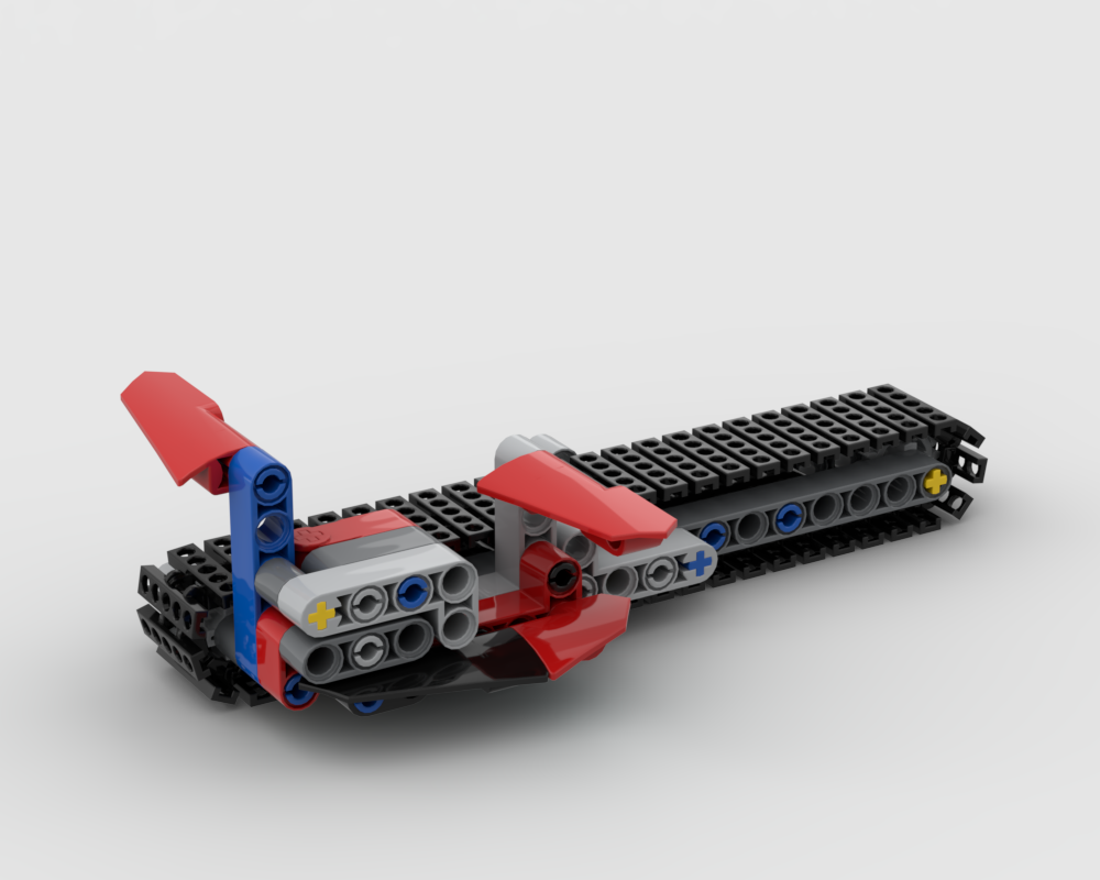 Lego Moc Chainsaw 42148 Alternative By Alexgam Rebrickable Build