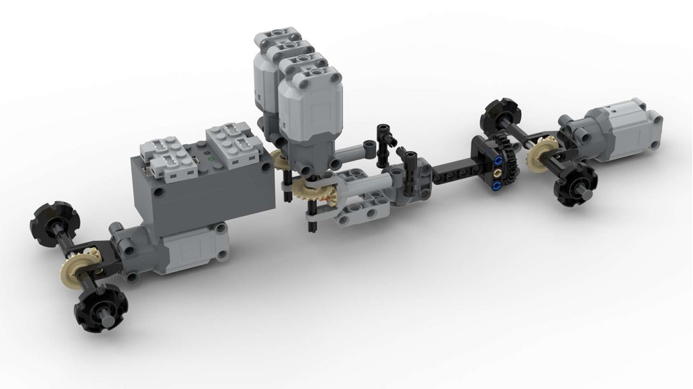 LEGO MOC Hägglunds BV 206 with crane by Stinkwell Exhaust Creations ...