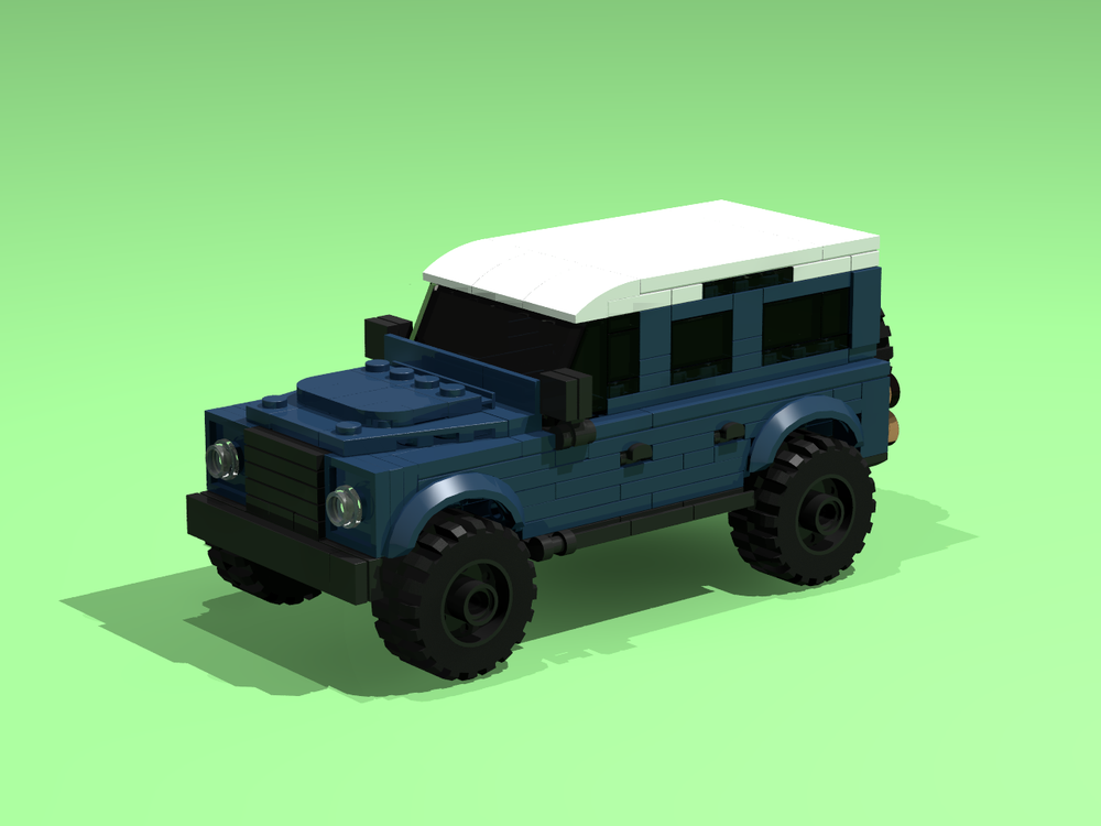 LEGO MOC Land Rover Defender 110 classic by DinhTuanKiet | Rebrickable ...